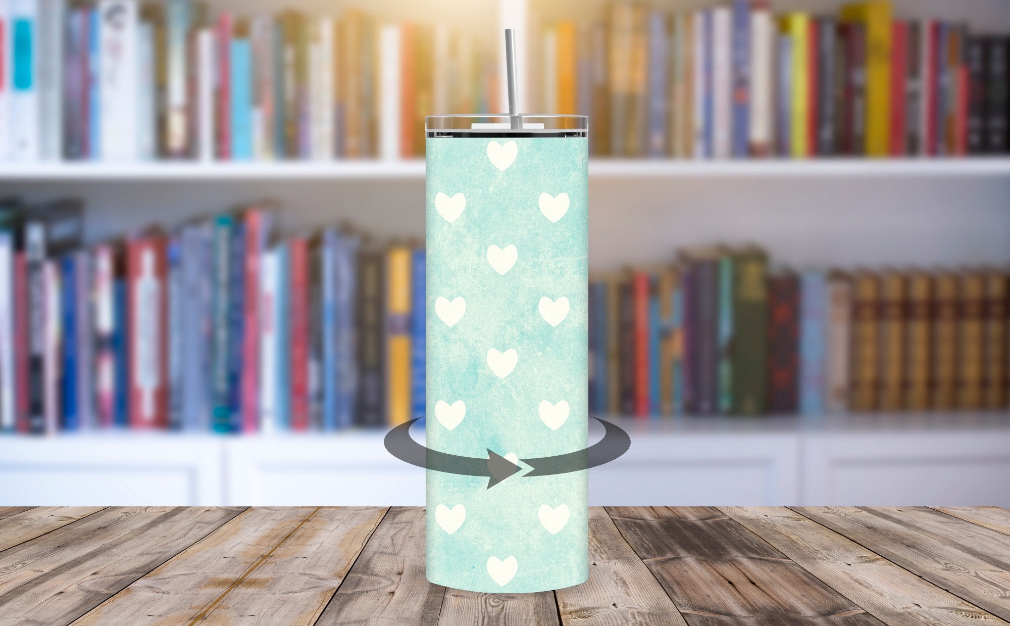 Rotating Tumbler Mockup Canva Pre Set Rotation Sized For 20oz Skinny Designs Draganddrop Rotates