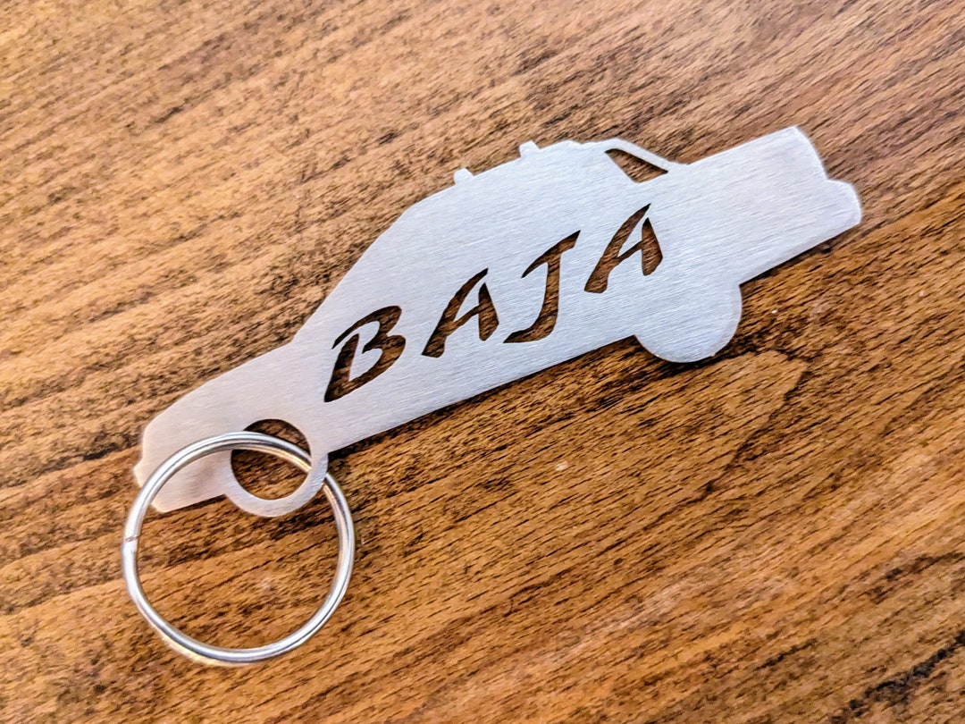 Subaru Baja Stainless Steel Keychain - Etsy