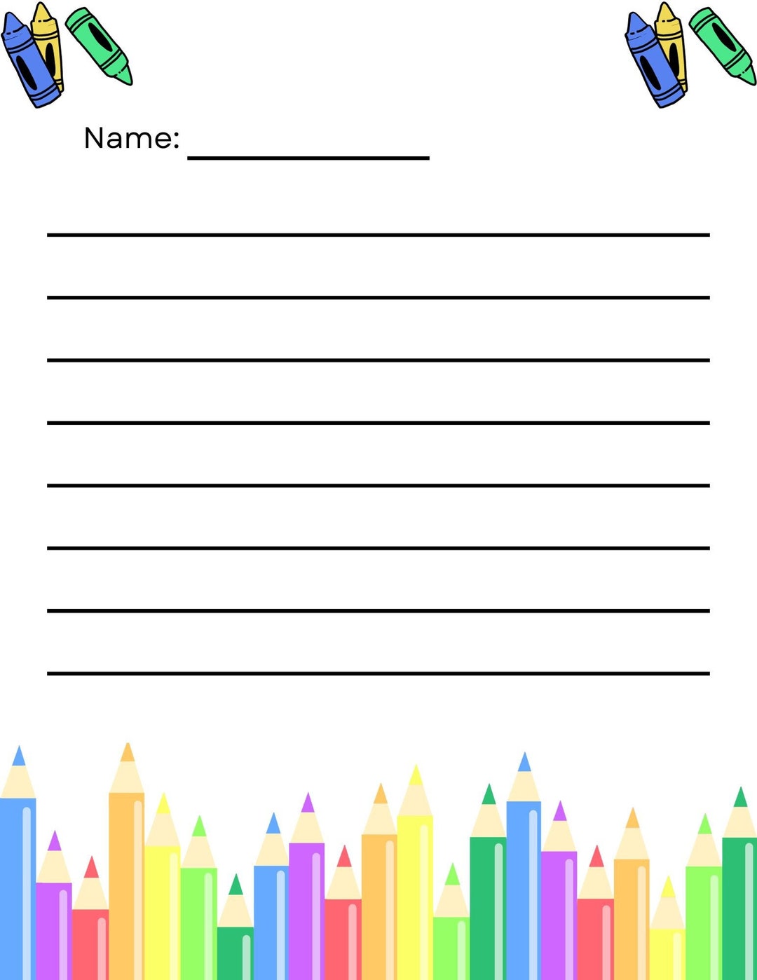 Printable Teacher Pages Journal School Elementary Headststart Writing ...
