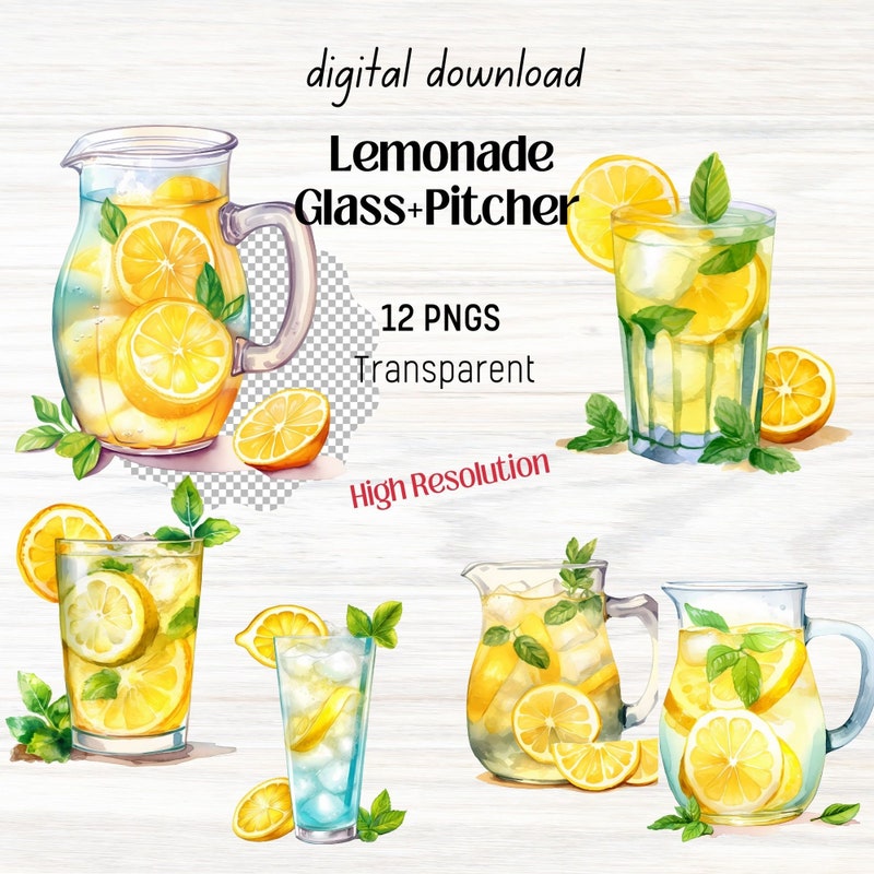 Lemonade Pitcher - Etsy UK