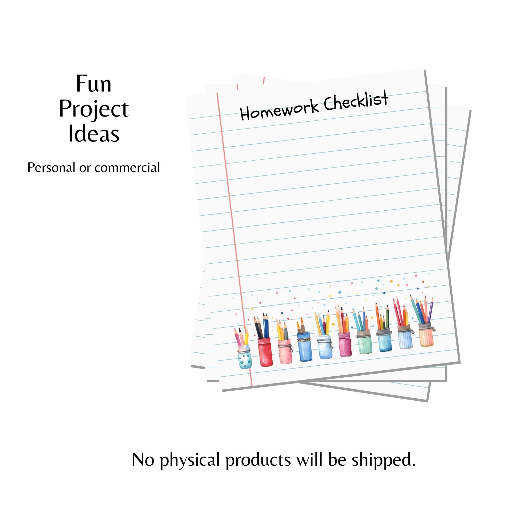 Back to School Clipart Bundle, Classroom Decor, Download Digital ...