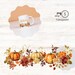 Fall PNG, Fall Border PNG Vol 3, Watercolor Clipart, Fall Decor Images ...