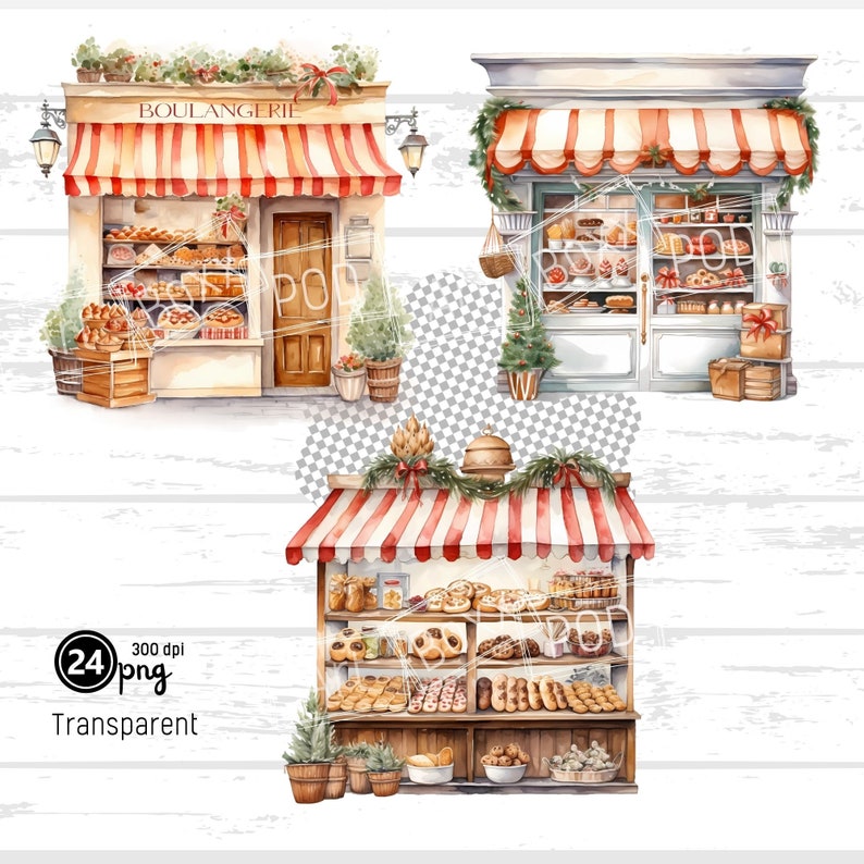 Christmas Clipart, Christmas Treats, Christmas Storefront, Christmas ...