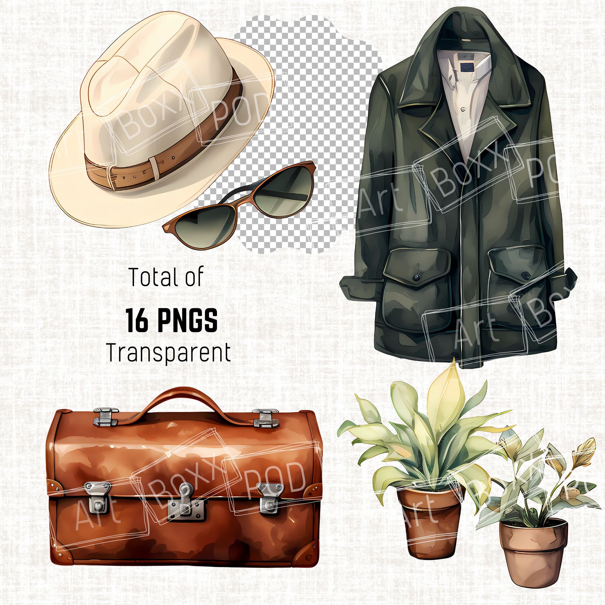 Adventure Time, Travel Planner, Vol.1 Download Digital, Watercolor PNG ...