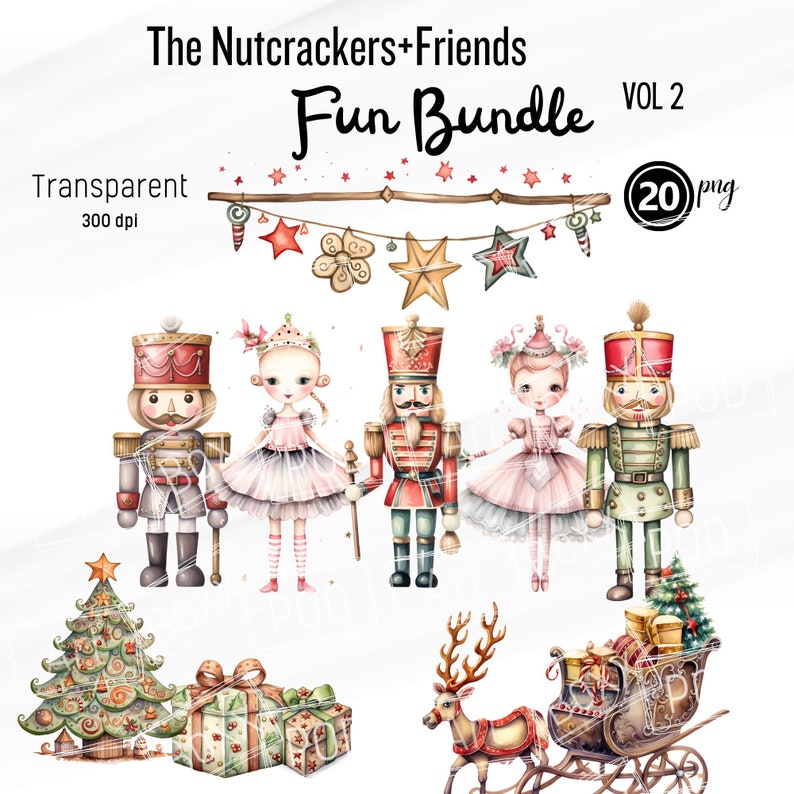 Nutcracker Clipart, Christmas Clipart, Seasonal Clipart, Christmas PNG ...