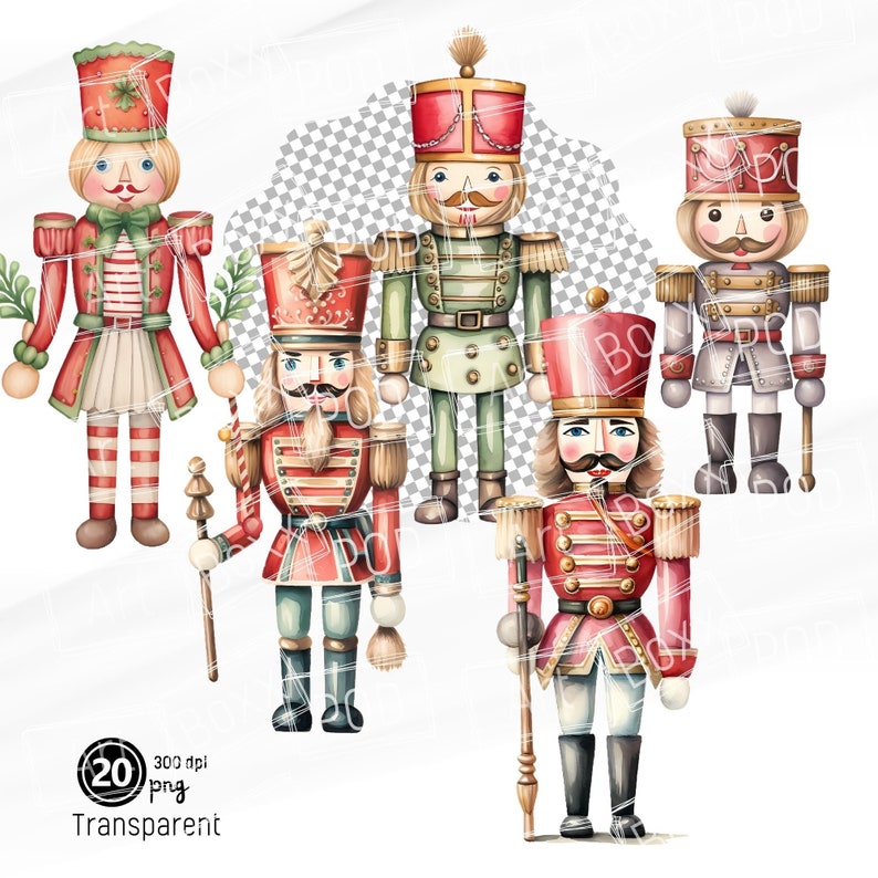 Nutcracker Clipart, Christmas Clipart, Seasonal Clipart, Christmas PNG ...