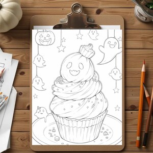 Halloween Coloring Pages Bundle | 20 Cute Spooky Printable Sheets ...