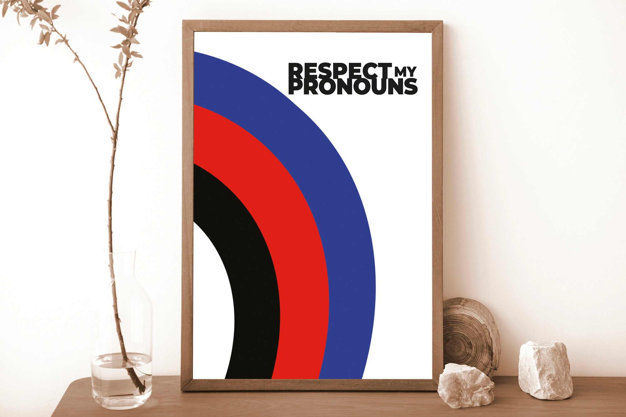 LGBTQ Polyamorous Pride Flag Printable Wall Art Handmade Queer Gifts ...