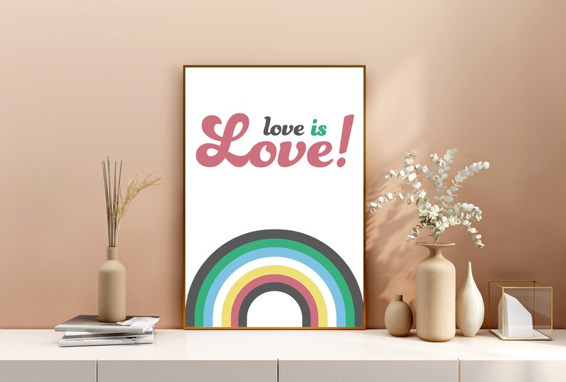 Disability Pride Flag Printable Wall Art | Queer Autism Awareness ...