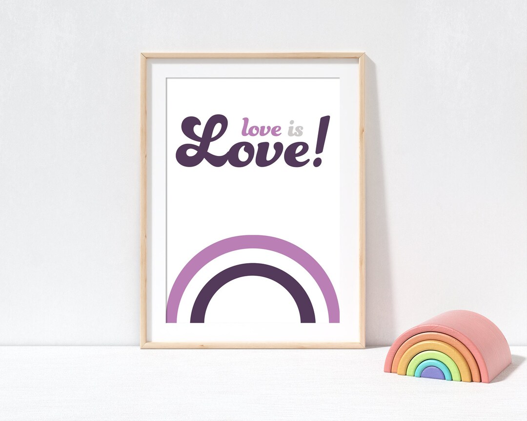 Queer Pride Flag Printable Wall Art | LGBTQ+ Home Office Decor | Gay ...