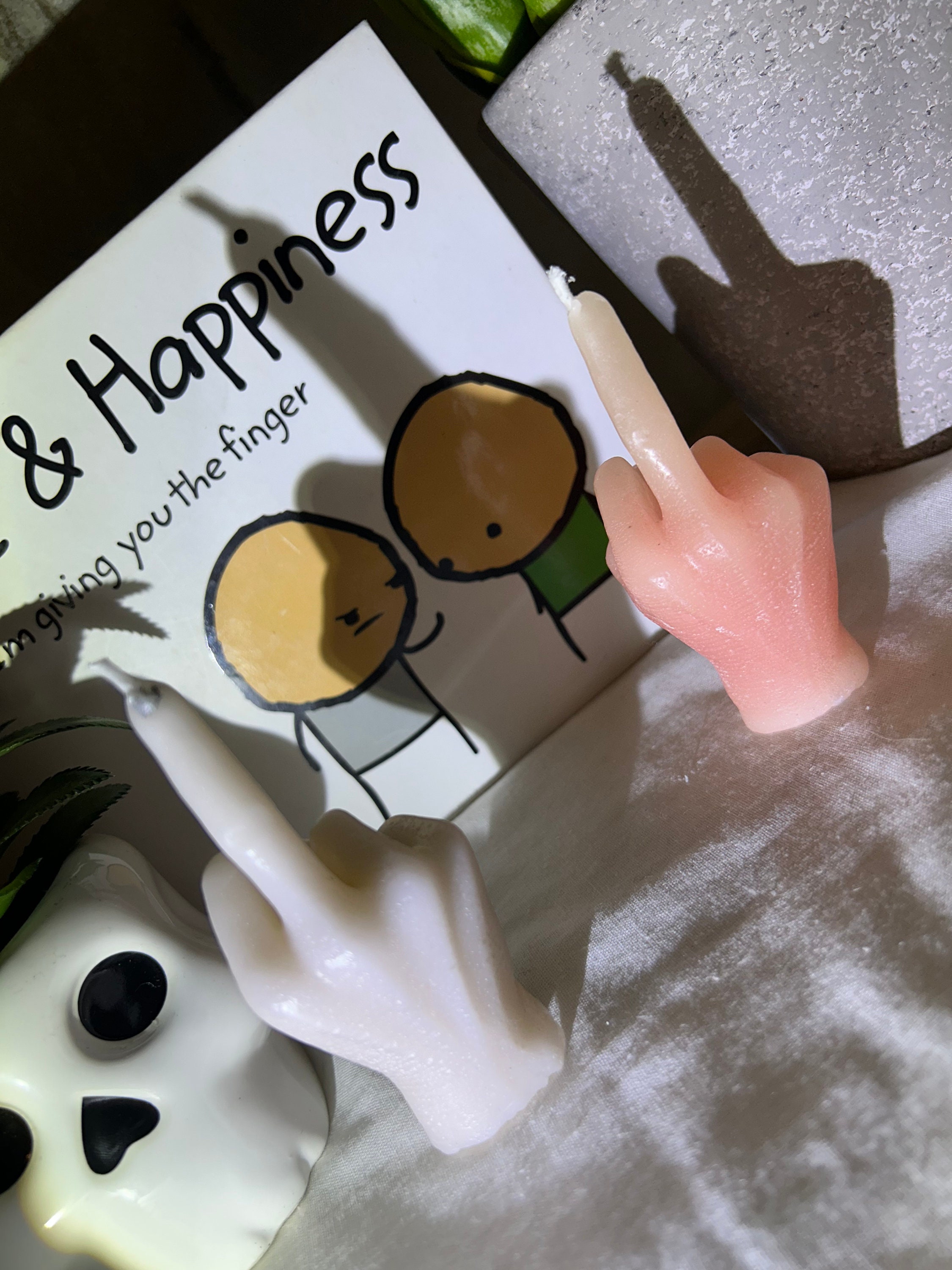 Middle Finger Candle - Etsy