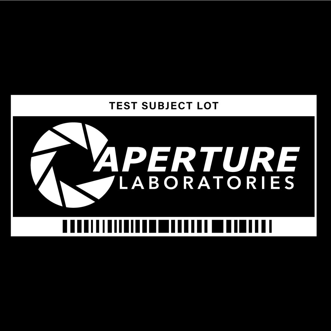 Aperture Science Parking Decal Test Subject Version - Etsy