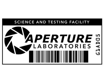 Aperture Science Employee Parking Decal - Etsy