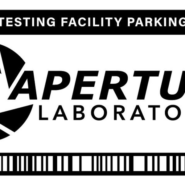 Aperture Science - Etsy