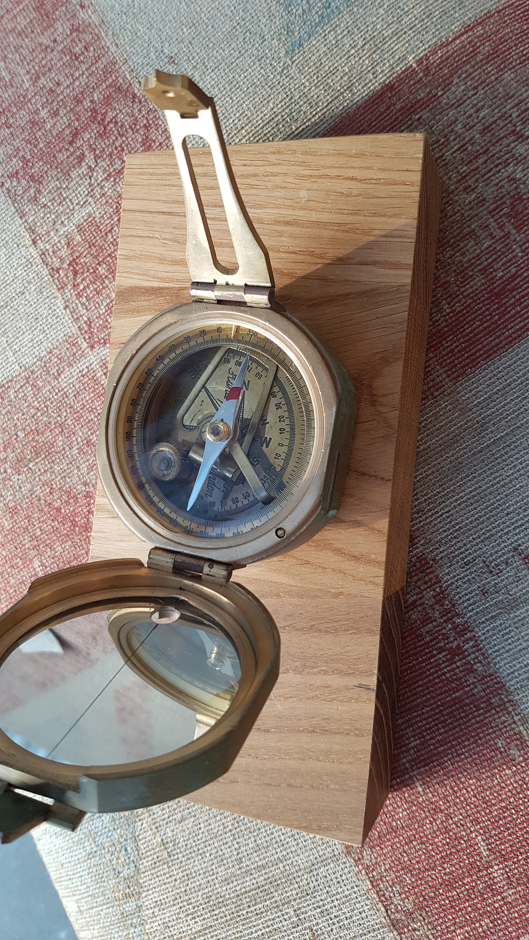 Compass Stanley London Brass Natural Sine Brunton 1950s - Etsy