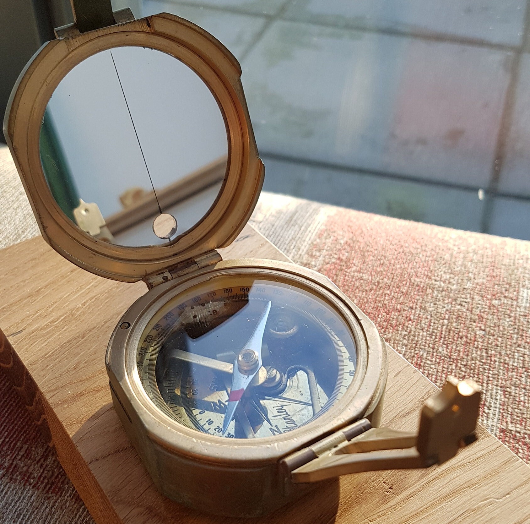 Compass Stanley London Brass Natural Sine Brunton 1950s - Etsy