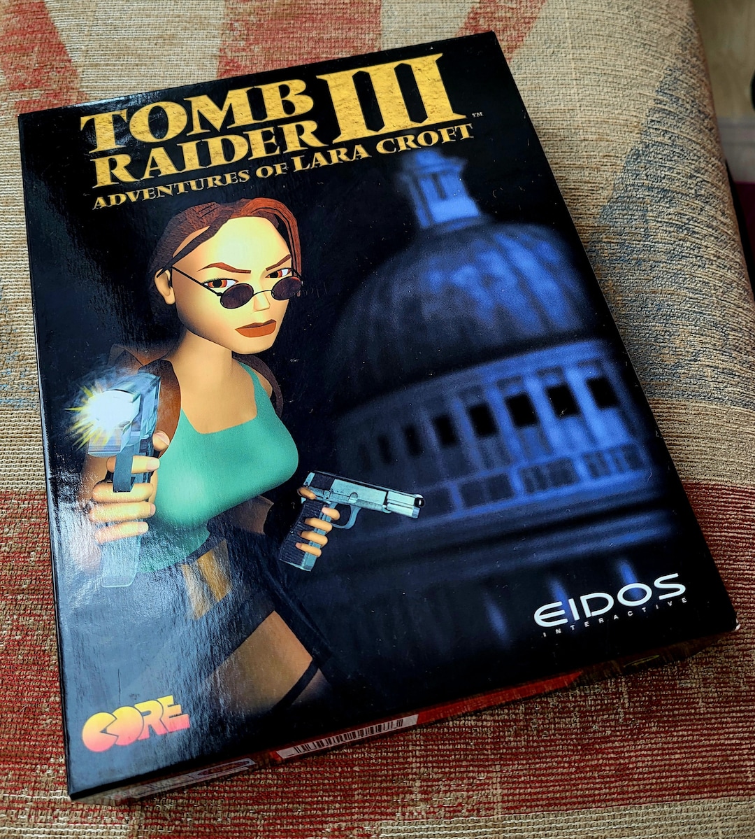 1998 - Tomb Raider III (lara Croft) - PC - Big Box - Pristine Condition ...