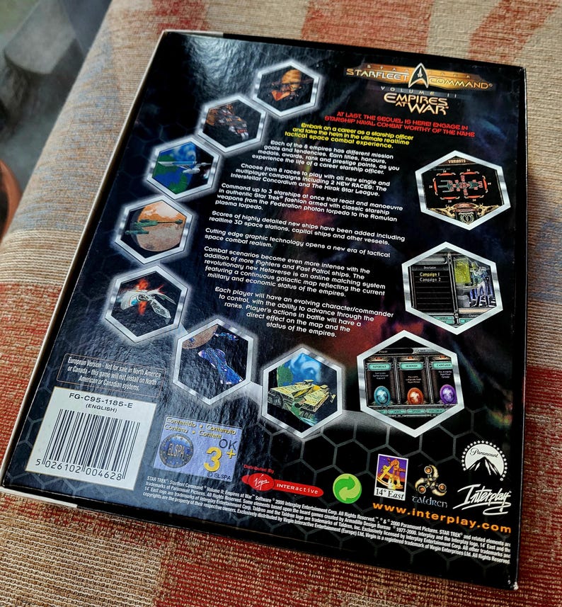 2000 - Star Trek Starfleet Command II: Empires at War - PC- Big Box ...