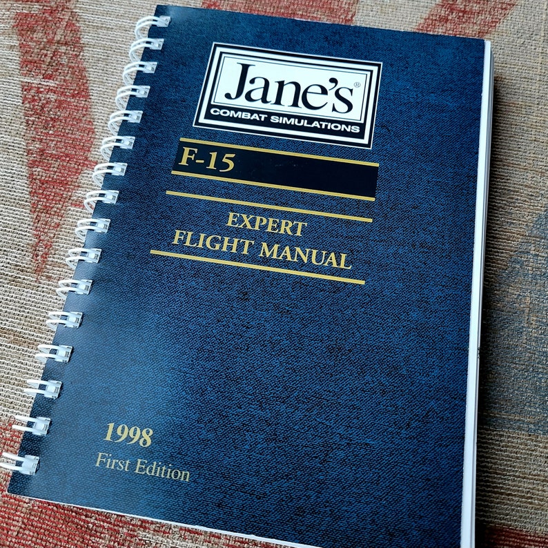 1998 - Jane's F-15 - Combat Simulator - PC - Big Box - Complete ...