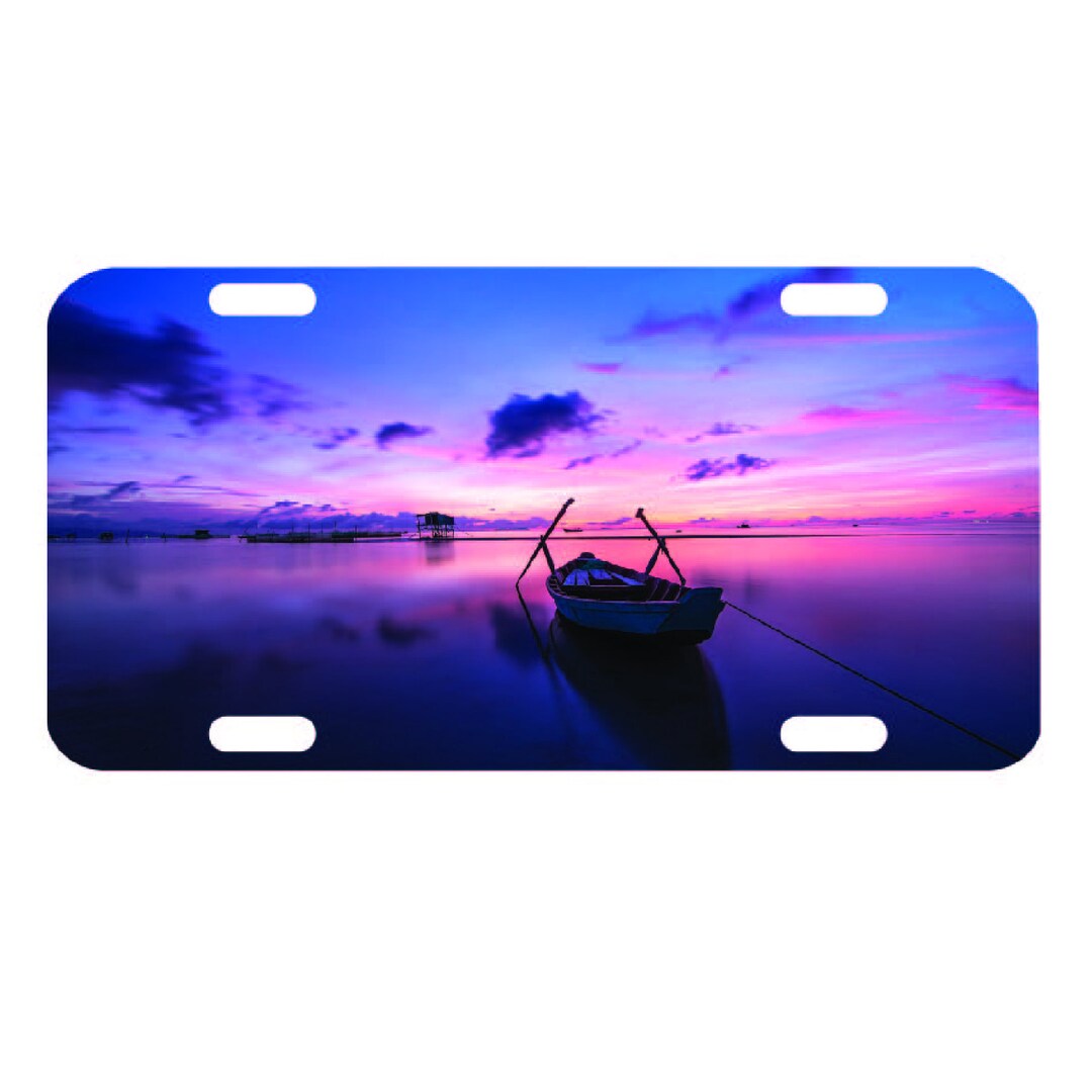 Row Boat License Plate Tag Graphic for Truck SUV or Car - Etsy