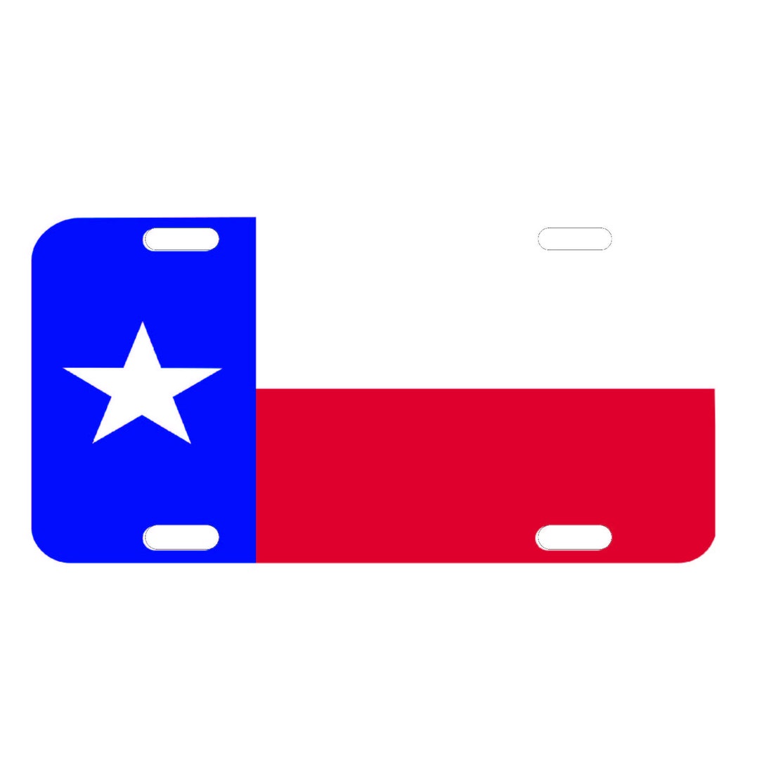 Texas State Flag License Plate Tag Graphic for Truck SUV or Car - Etsy