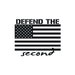 Defend the Second American Flag Decal Sticker. Car, Window - Etsy