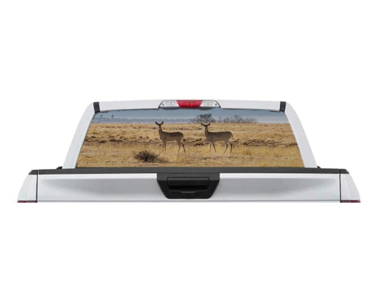 Deer in Field Rear Window Perf Decal Graphic for Truck SUV - Etsy
