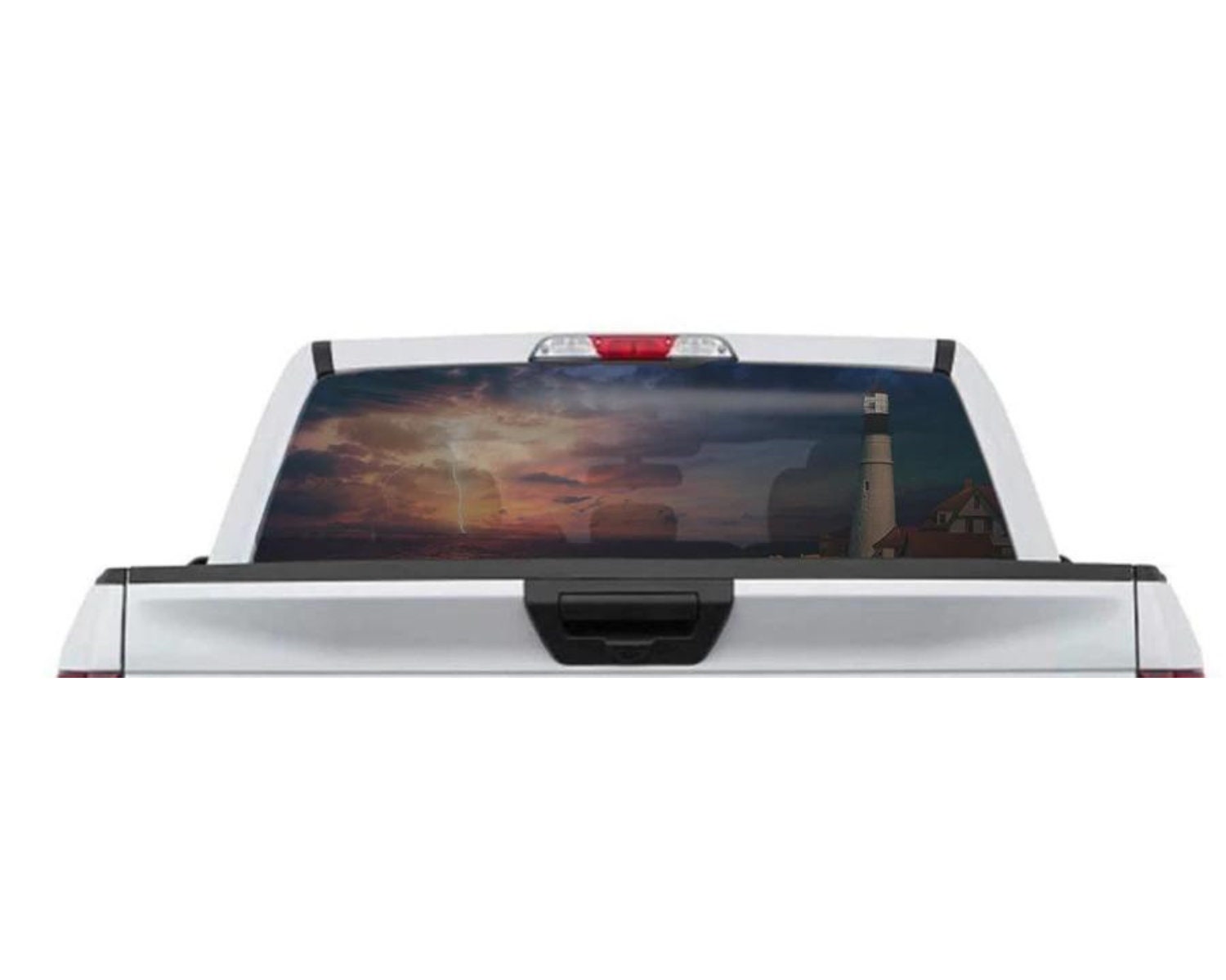 Lighthouse Rear Window Perf Decal Graphic for Truck SUV - Etsy