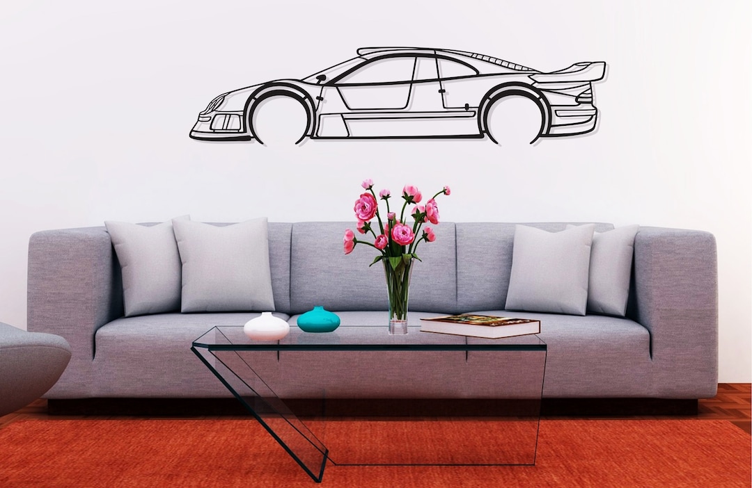 Classic Mercedes Automotive Wall Art Metal Car Wall Decor Gift for Car ...