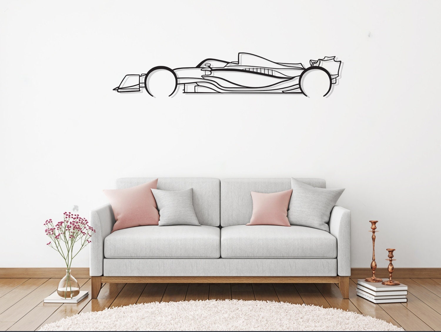 Formula 1 Wall Art F1 Metal Wall Art Metal Car Wall Decor Gift for Car ...