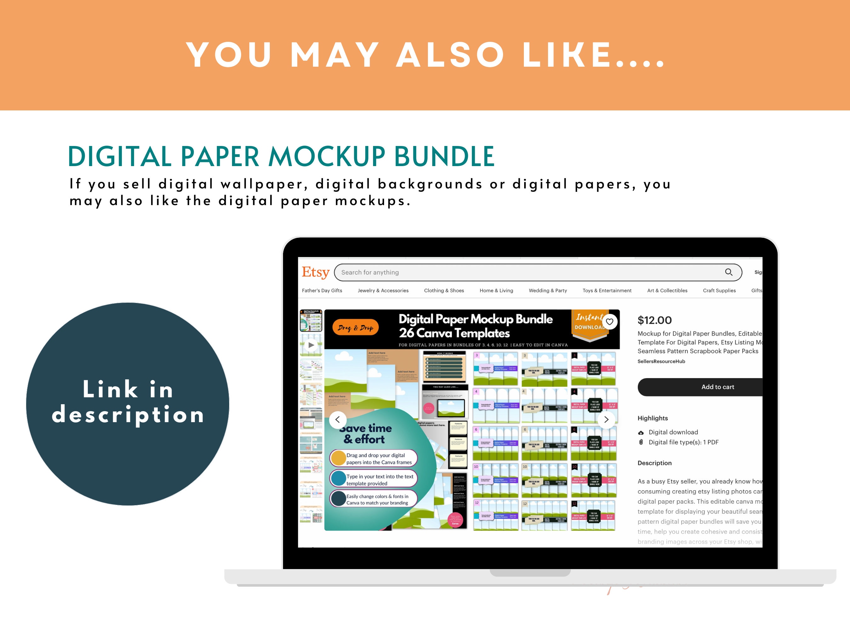Digital Download Instruction Template for Digital Product Sellers ...