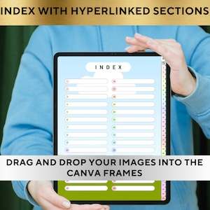 Editable Canva Template for Digital Notebooks to Sell, Monetize Your ...