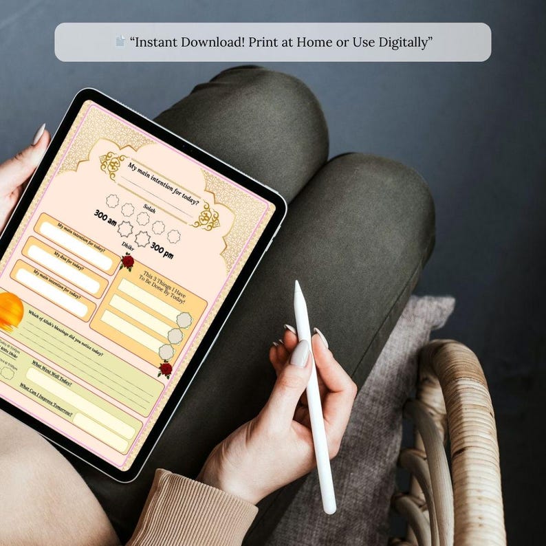 Muslimah Self-care Planner for 2025 132-pages Daily Routine, Salah ...