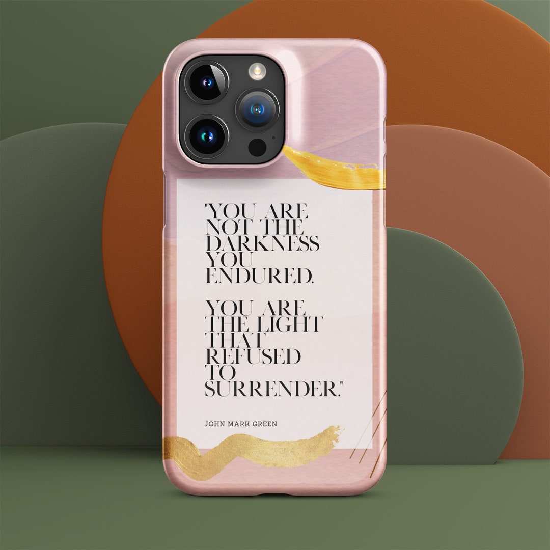 Inspirational Quote Case Motivational Slim Phone Cover for iPhone 11 ...