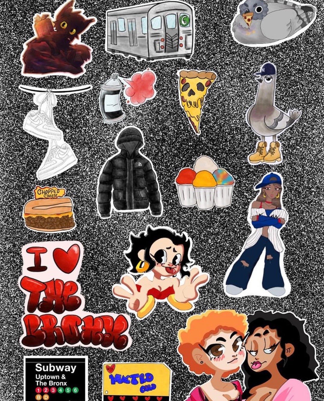 Bronx Made Sticker Pack - Etsy