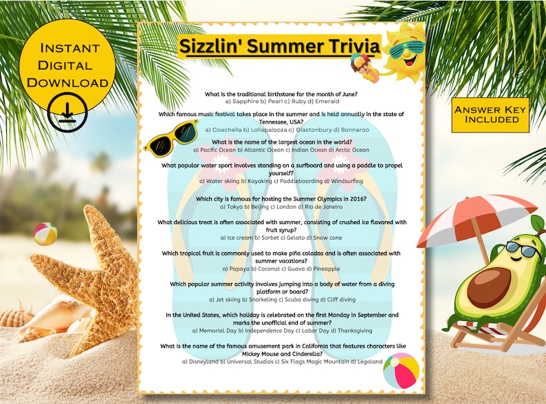 Sizzlin' Summer Trivia: Test Your Knowledge With Fun and Surprising ...