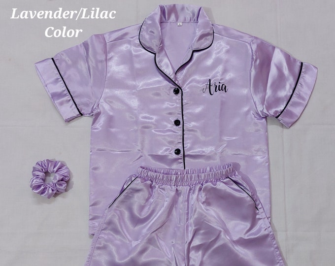 Lilac, Blue and Pearl Print Pajamas Bundle of 2, 4, 6, 8 and 10 Plain ...