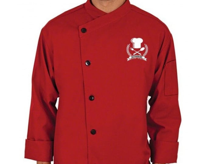 Unisex Chef Jacket With Name, Child's Chef Coat,personalized Chef Coat ...