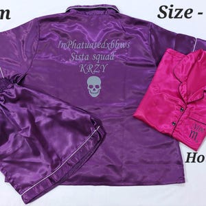 Sigma Gamma Rhopjs,sorority Pjs,dove Pjs,cheer Team Pajama Set ...