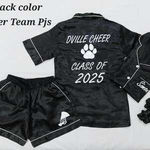 Twas the Night Before Competition Pjs,cheer Team Pajama Set,school Team ...