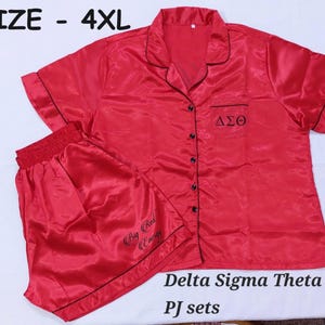 Red Color Pj's,customized Satin Pyjamas,bridesmaid Pajama Sets,bridal ...