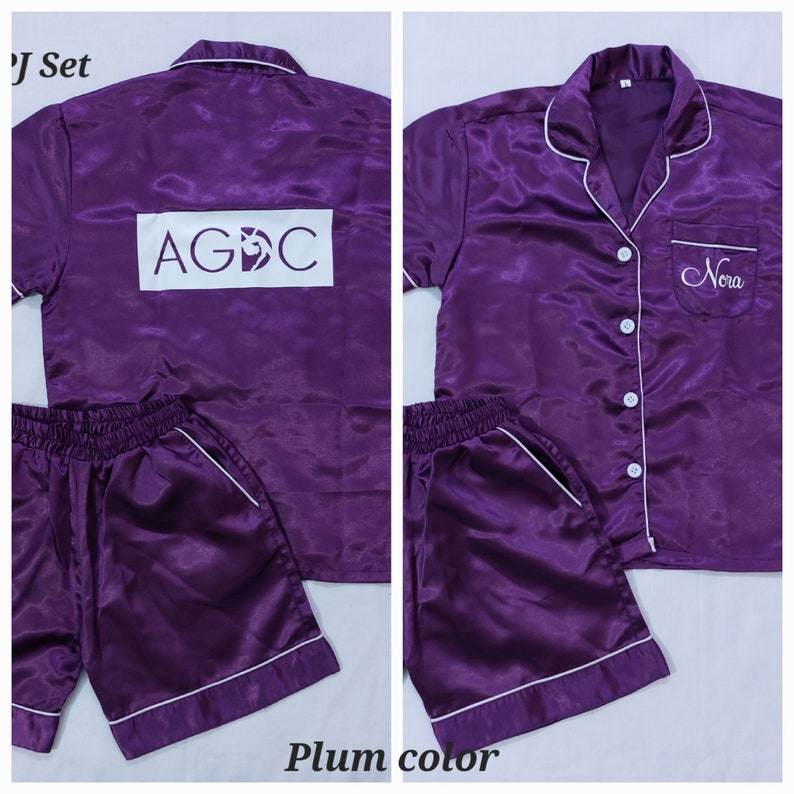 Softball Team Pjs,cheer Team Pajama Set,school Team Shorts Set ...
