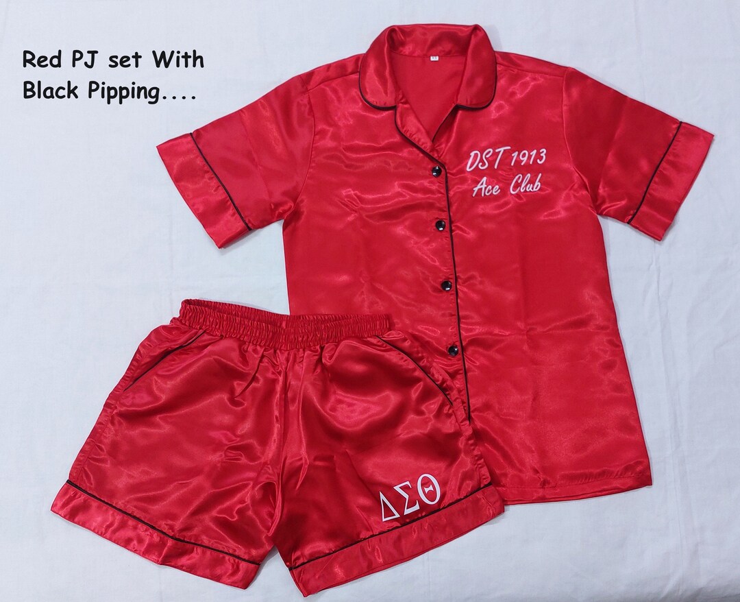 Eat Sleep Cheer Repeat,satin Pajama Set,cheerleader Pajamas,cheer Comp ...