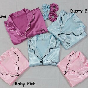 Baby Pink Color Pj's,soft Pink Color Pjs,light Pink Color Pjs ...