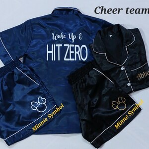 Twas the Night Before Competition Pjs,cheer Team Pajama Set,school Team ...