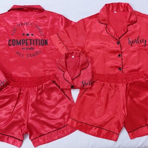 Summit Pjs,competition Mode Pjs,cheer Team Pajama Set,school Team ...