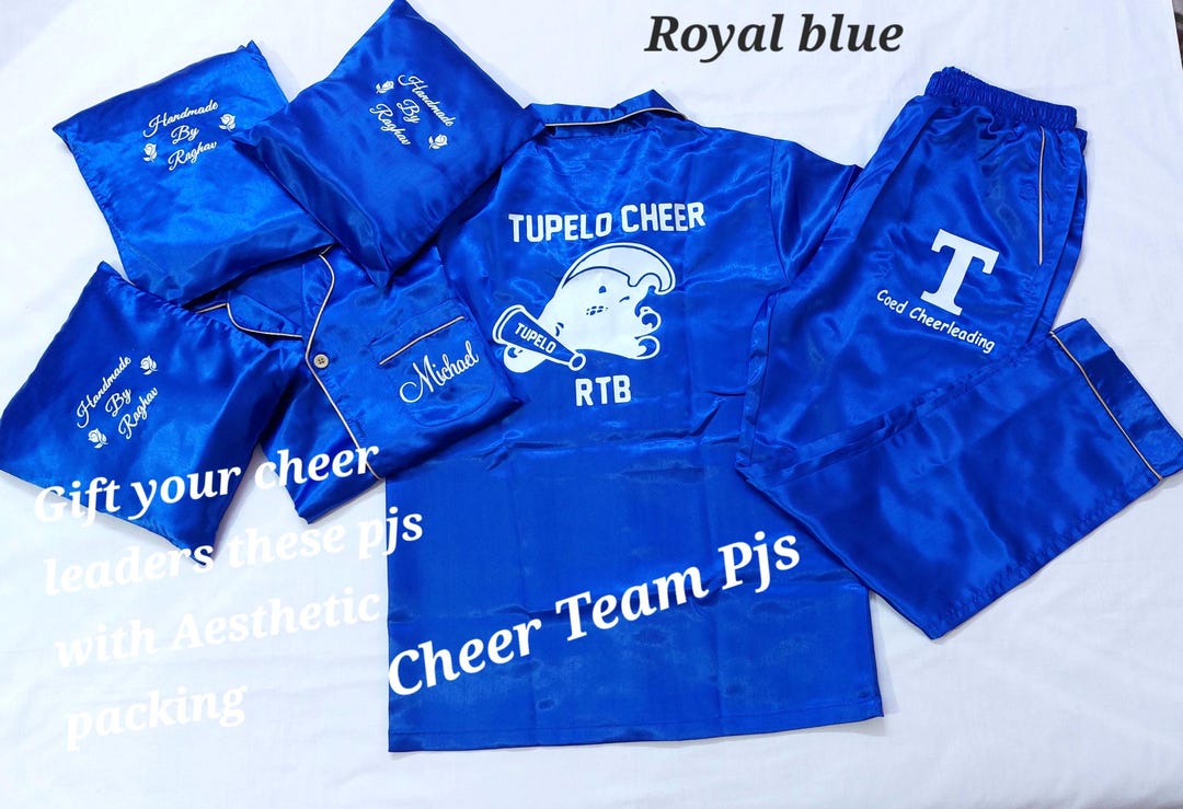 Cheer Team Pajama Set,school Team Shorts Set,college Team Pj's,dreaming ...