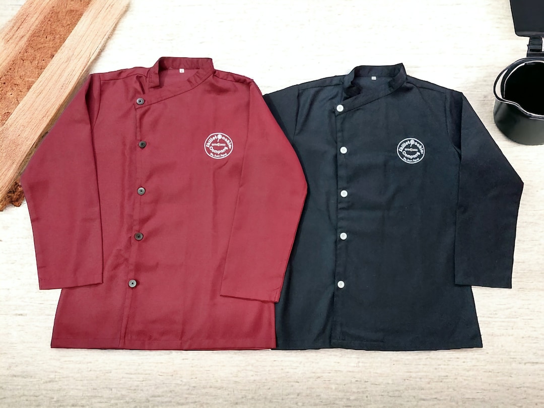 Unisex Chef Jacket With Name, Child's Chef Coat,personalized Chef Coat ...