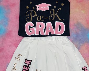 Elementary Graduation Outfit - Pre-k, Kindergarten, 5th Grade Grad Set ...