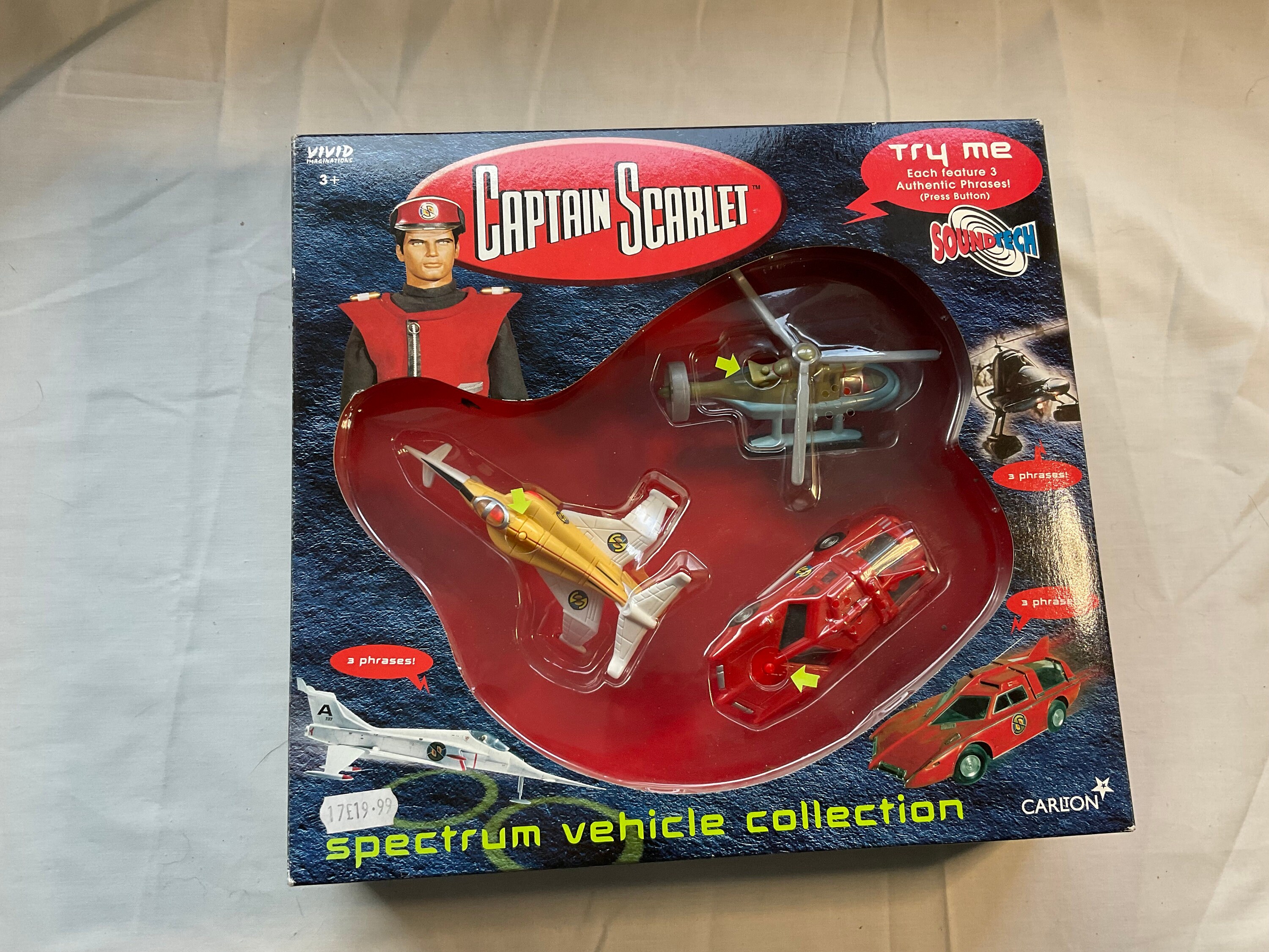 Captain Scarlet. Spectrum Vehicle Collection. New in Original Box. - Etsy